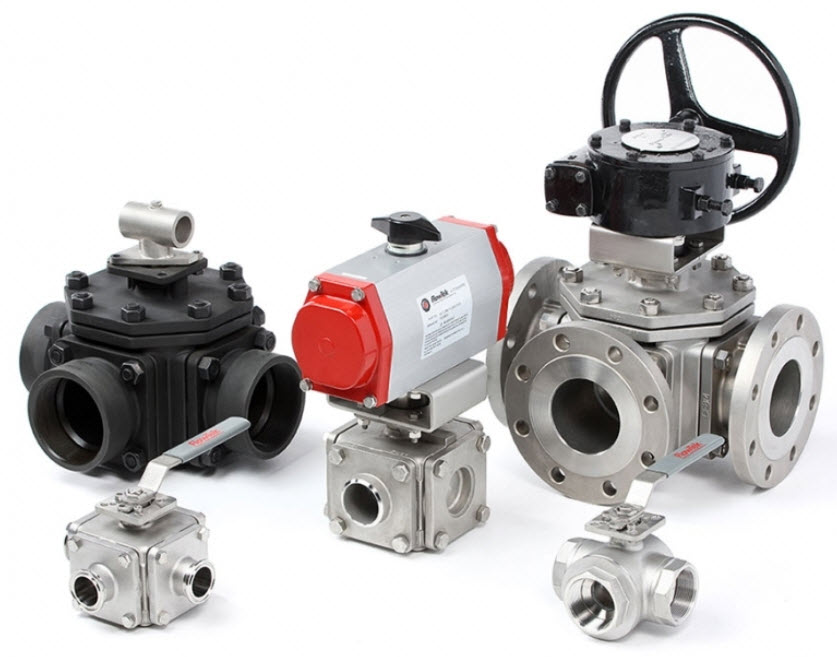 Item # Model MPF 150 / MPF300, Multi-Port Series Ball Valves On ...