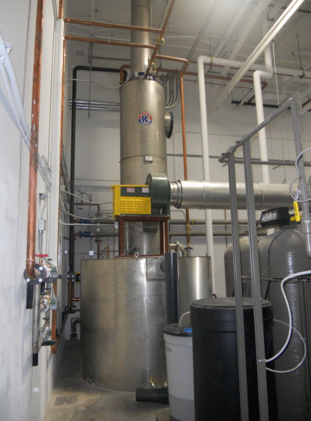 Boiler Stack Economizer On Jamieson Equipment Co., Inc.