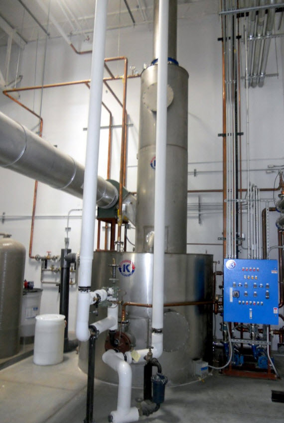 Boiler Stack Economizer On Jamieson Equipment Co., Inc.