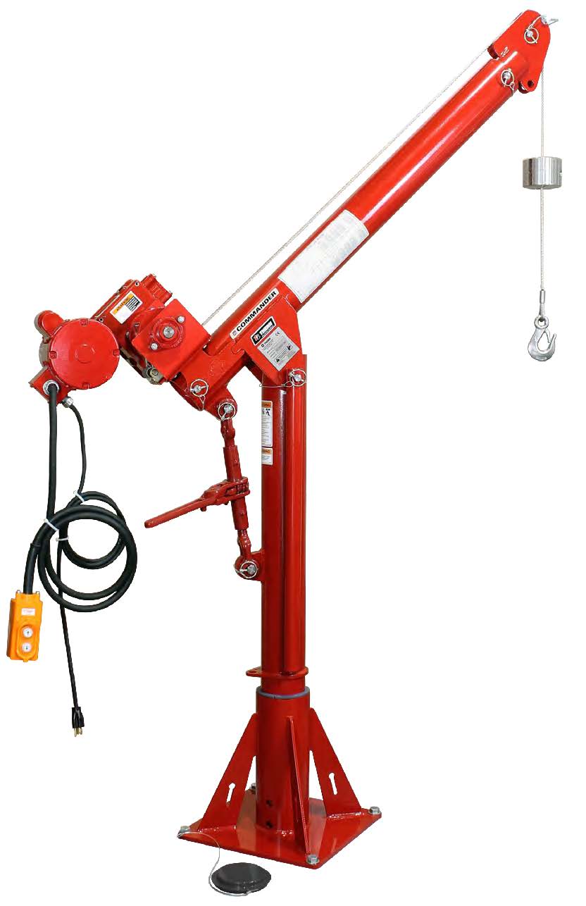 Long Lift Cranes On Jamieson Equipment Co., Inc.