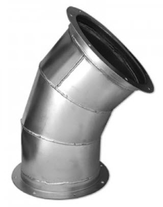 Item # 2210-2030, XD Elbow – 12 gauge galvanized steel – 30° On ...