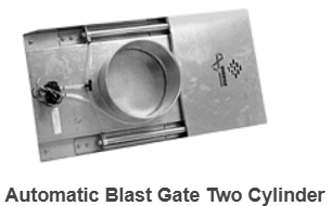 Item # 3245-1600, 16" Automatic Blast Gates On Jamieson Equipment Co., Inc.