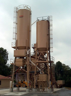 Item: Empire Series Round Batch Plant, Empire Series Round Storage Silo ...