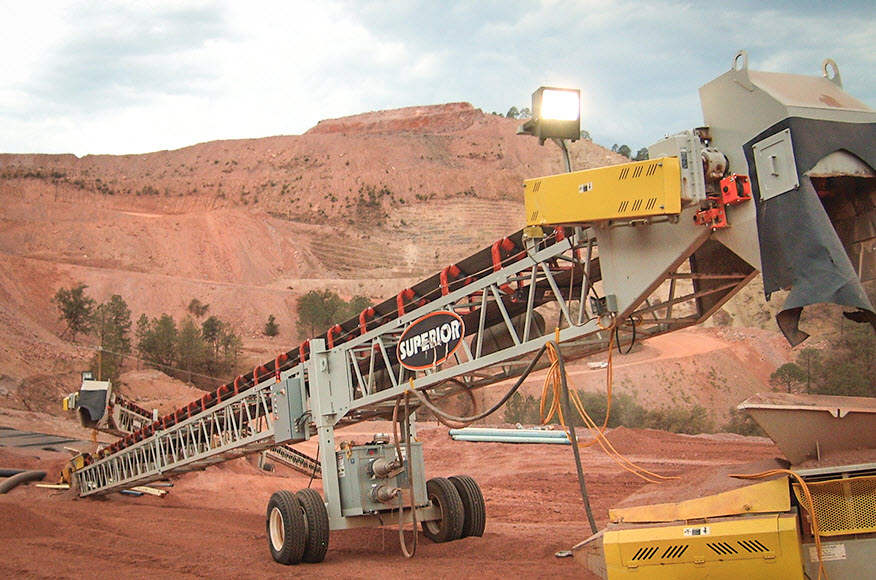 Conveyor Length 40', Jump/Grasshopper Conveyor On Jamieson Equipment Co ...