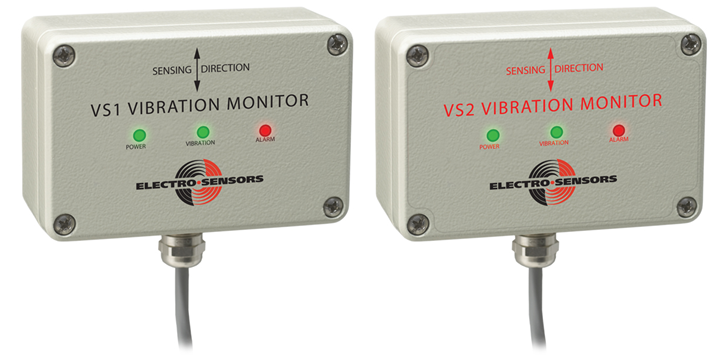VS1 & VS2 Vibratory Machine Monitors On Jamieson Equipment Co., Inc.