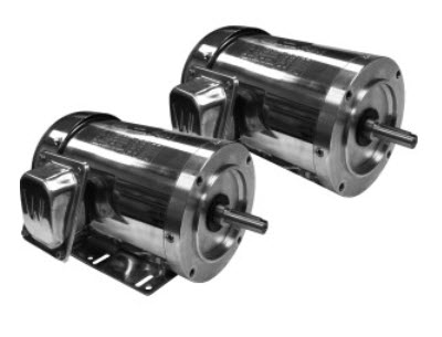 Stainless Steel/Washdown Duty-TEFC Motors On Jamieson Equipment Co., Inc.