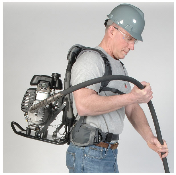 Item # W402558, ErgoPack Gas Powered Backpack Concrete Vibrator On ...