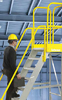 Aluminum WORKMASTER Super Duty Ladders On Jamieson Equipment Co., Inc.