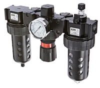 Item # 07B32A18A2BD, 1/2'' Modular FRL W/160 PSI Gauge On Jamieson ...