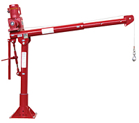 Commander 1000 Series Portable Davit Cranes On Jamieson Equipment Co., Inc.