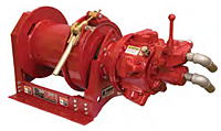 Big Red TA Series Air Winches- Utility Rated On Jamieson Equipment Co ...